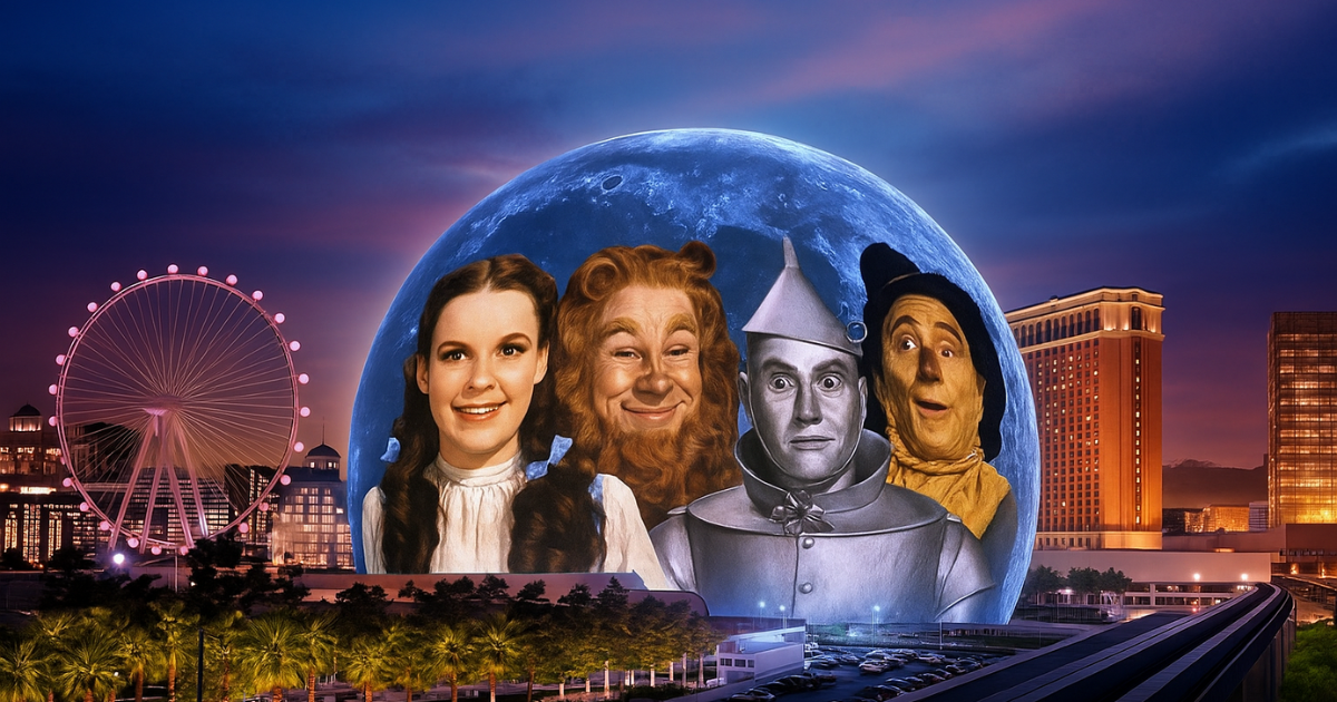 Le Wizard of Oz gagne une version immersive dans la sphère de Las Vegas ...